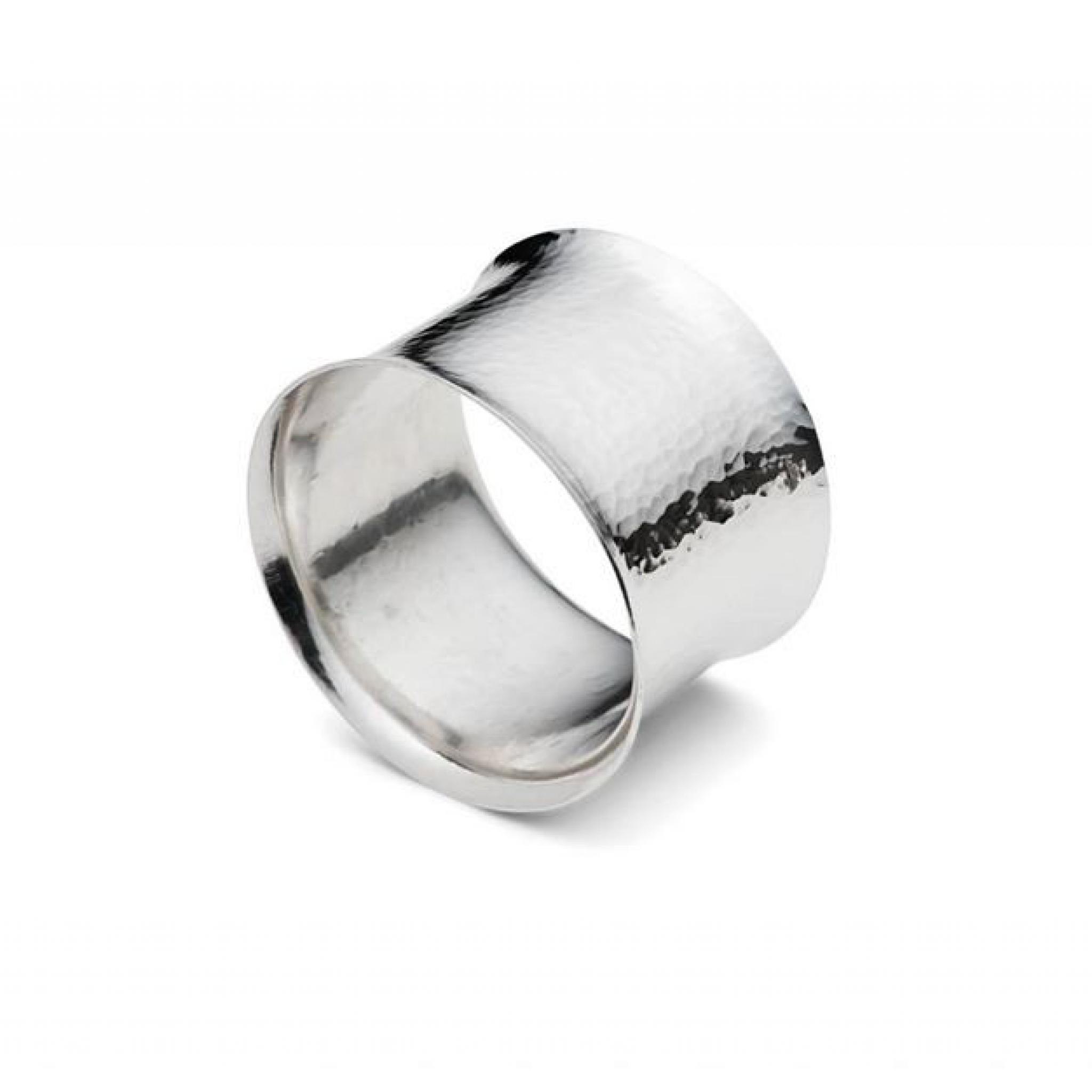 Extra Wide Sterling Silver Bangle